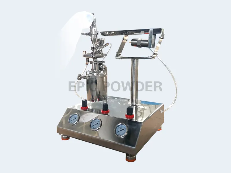 Lab Spiral Jet Mill MQP-Lab - EPIC Powder Equipment